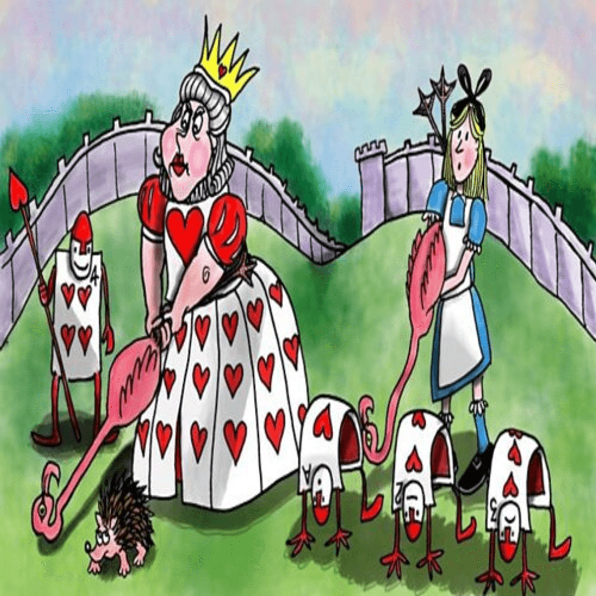 Alice in Wonderland: Part 8 - Croquet with the Queen - ESL 11001131