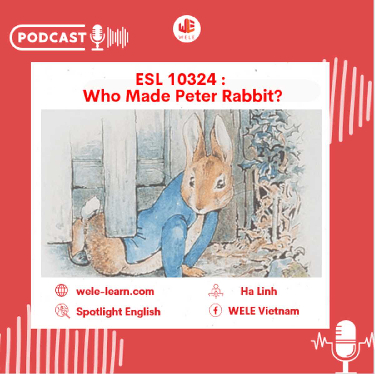 Who Made Peter Rabbit - ESL 10324