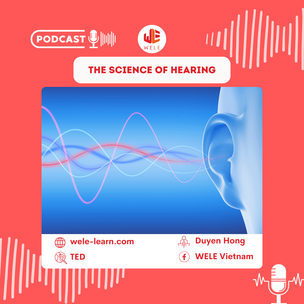 THE SCIENCE OF HEARING - ESL 11002422 | WELE