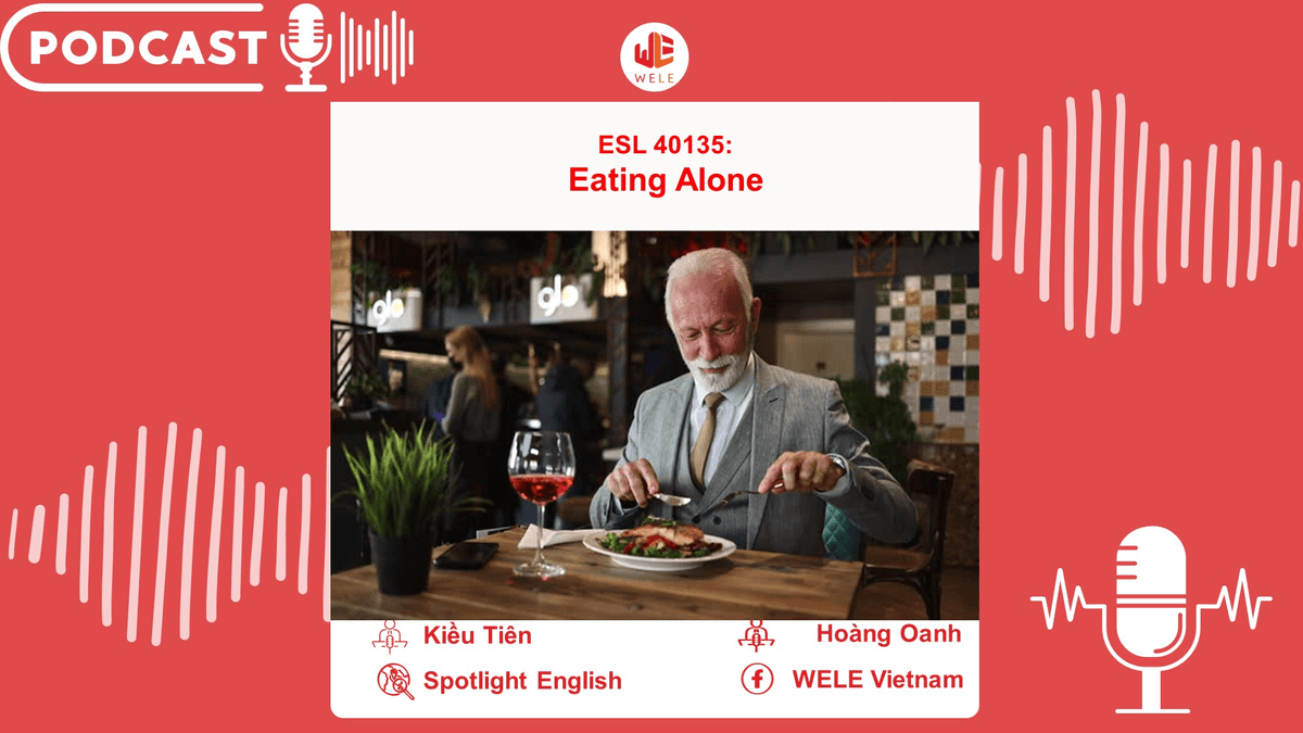 Eating Alone - ESL 40135