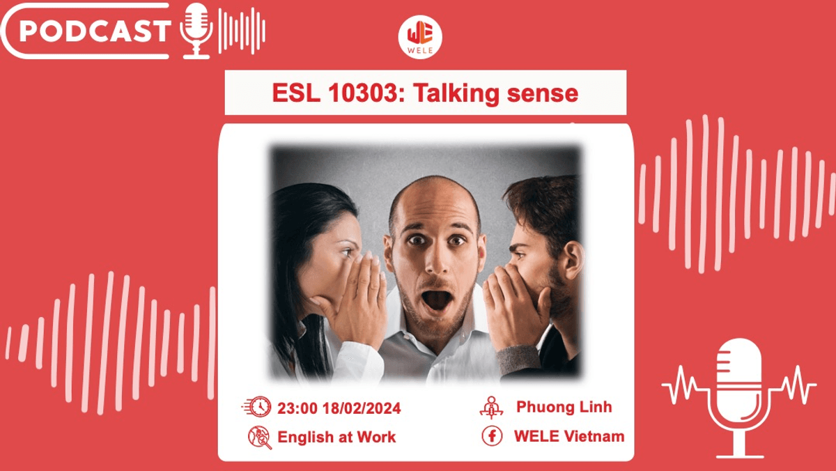 Talking sense - ESL 10303