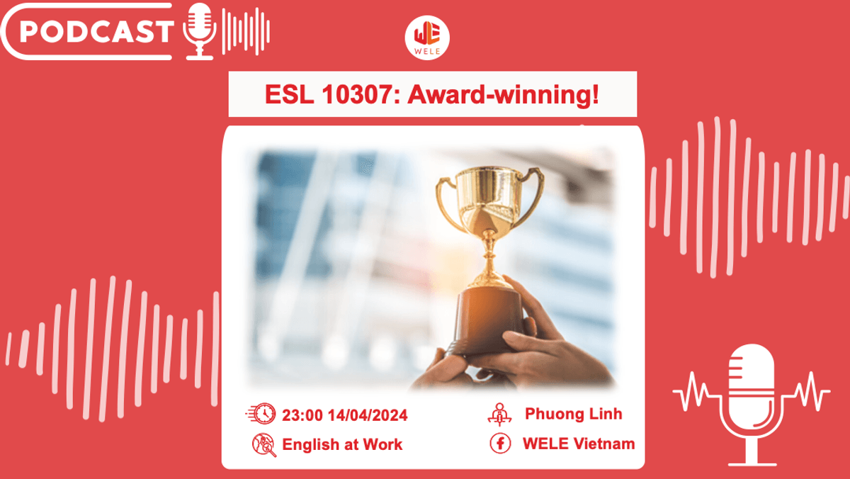 Award-winning! - ESL 10307